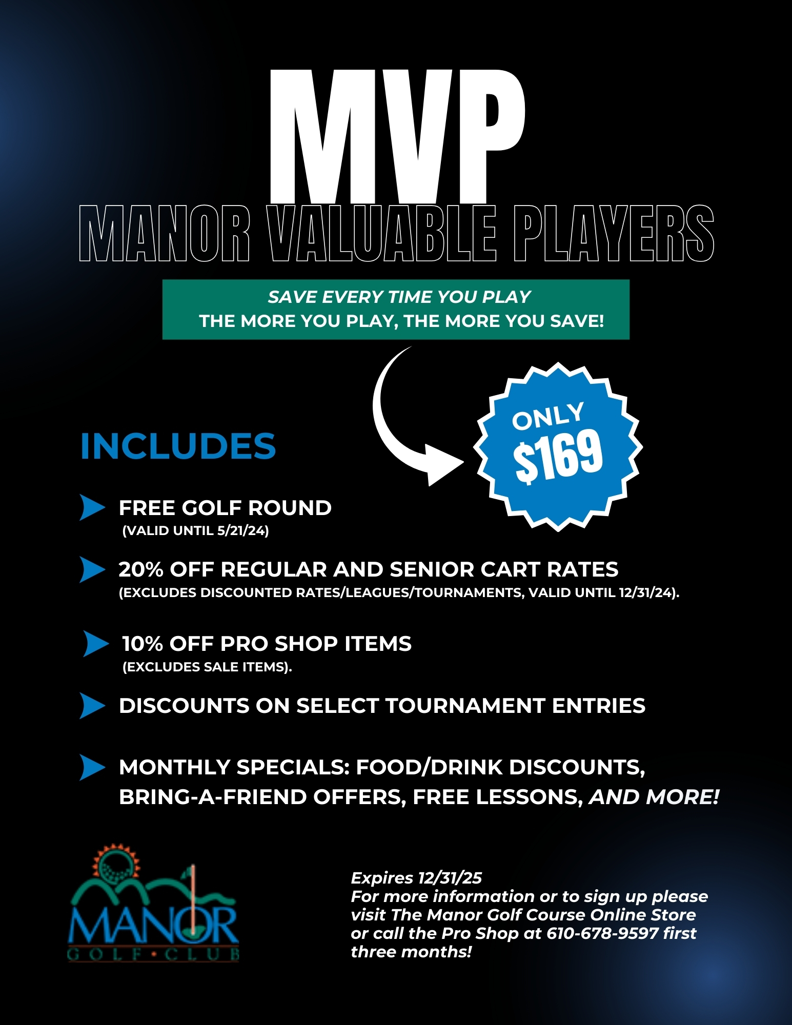 Memberships Archives - Manor Golf Club